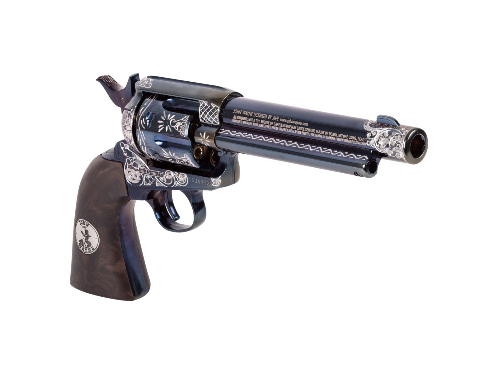 Duke Colt SAA CO2 Revolver, Blued, Limited Edition | Pyramyd Air Duke Colt SAA CO2 Revolver, Blued, Limited Edition | Pyramyd Air
