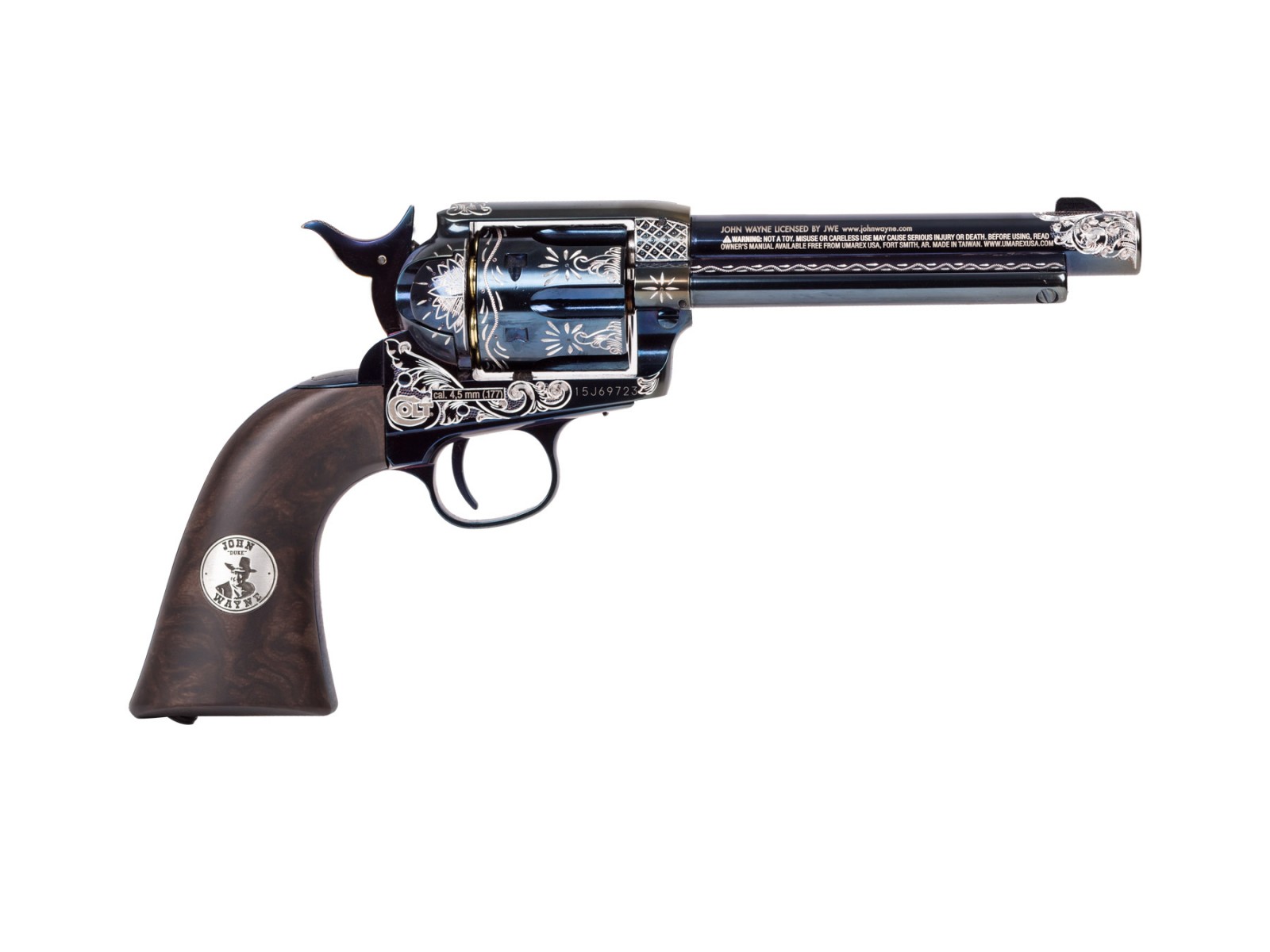 Duke Colt SAA CO2 Revolver, Blued, Limited Edition | Pyramyd Air Duke Colt SAA CO2 Revolver, Blued, Limited Edition | Pyramyd Air
